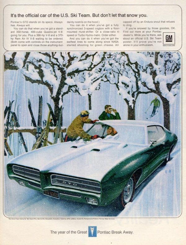 Vintage Pontiac car ads from the 1960s - Click Americana