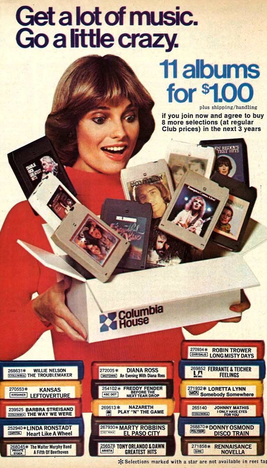 How Columbia House & other mail-order record clubs sold vinyl albums ...