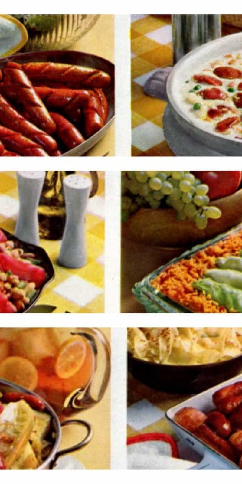 11 one-dish hot-dog meals (1965) - Click Americana