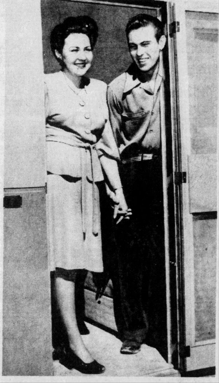 When 14-year-old 'Woo Woo Kid' Sonny Wisecarver got married in 1944 ...