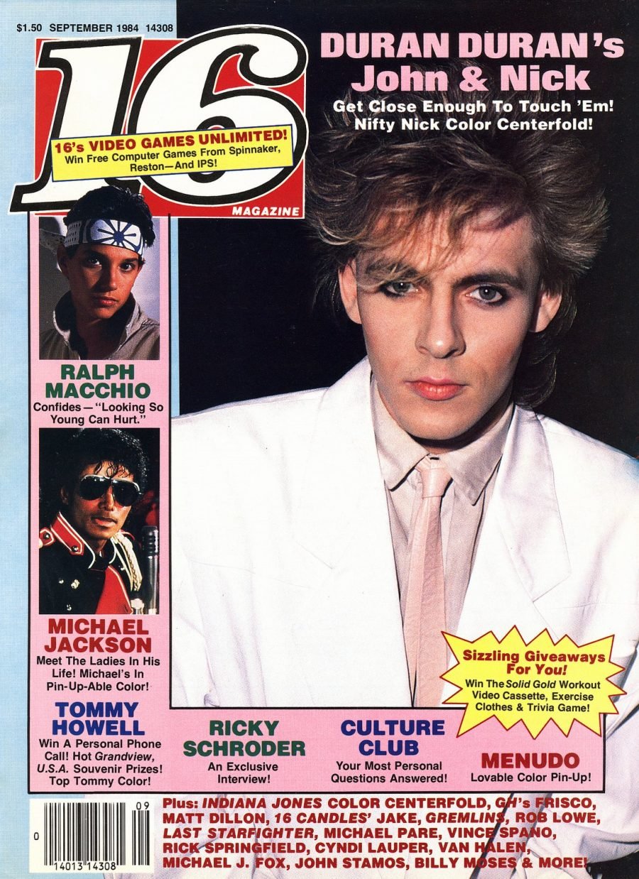 16 Magazine in the 1980s tracked the most popular teen heartthrobs ...