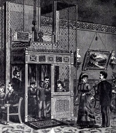 See 25 amazing antique elevators, many with the elegant cage style ...