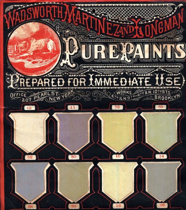Shades of the past: Authentic Victorian house colors & paint sample ...