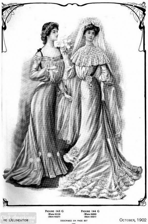 The most beautiful vintage wedding dresses from the early 1900s - Click ...