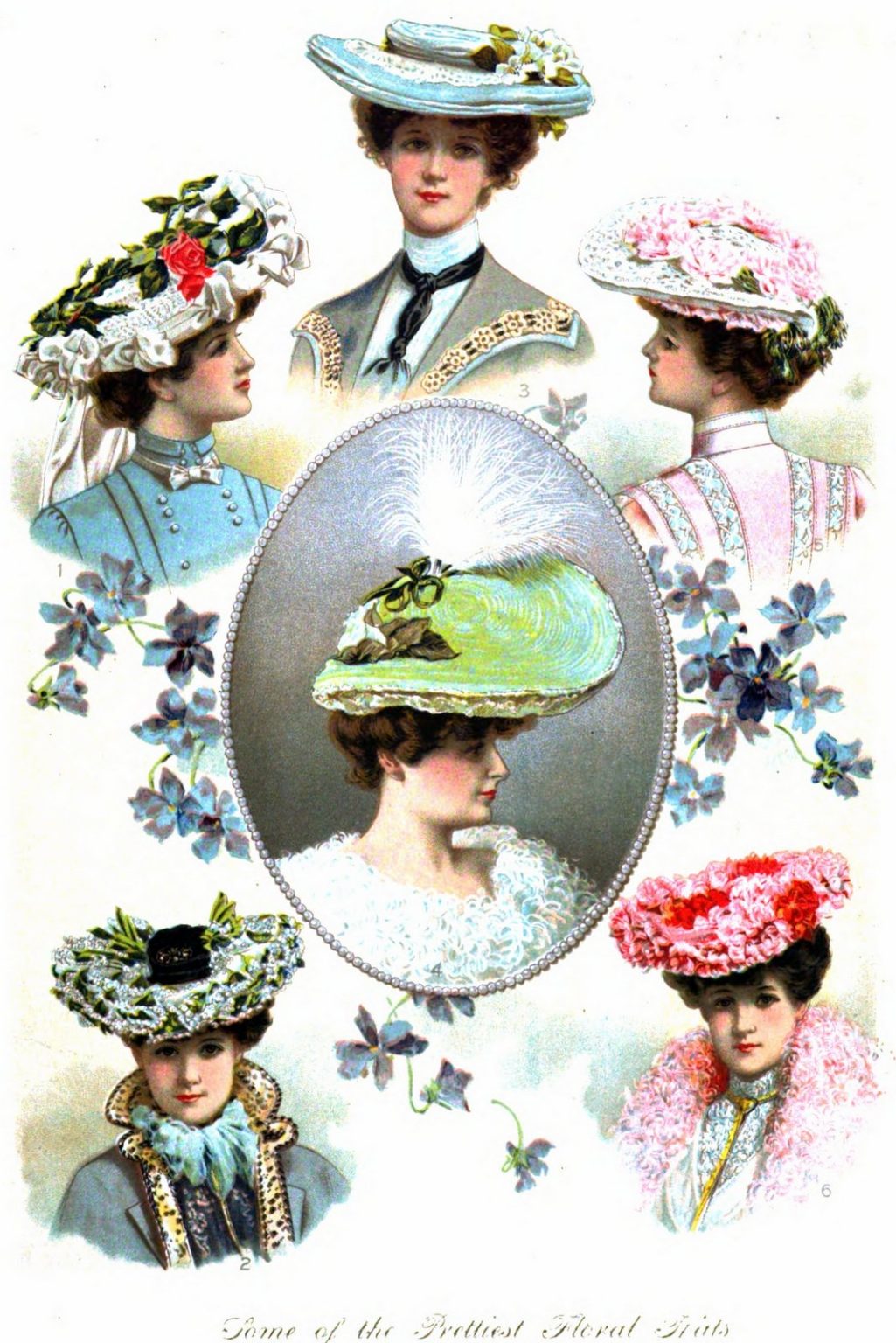 Vintage hats from the 1900s: What fashionable women were wearing at the ...