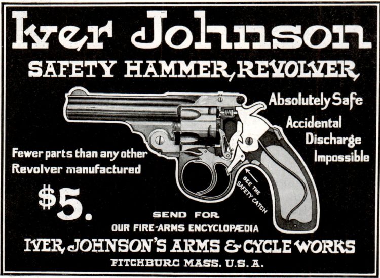 Vintage Iver Johnson safety revolvers (1905-1920) - Click Americana