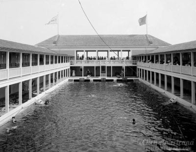 Huge old outdoor public swimming pools like these made summertime cool ...
