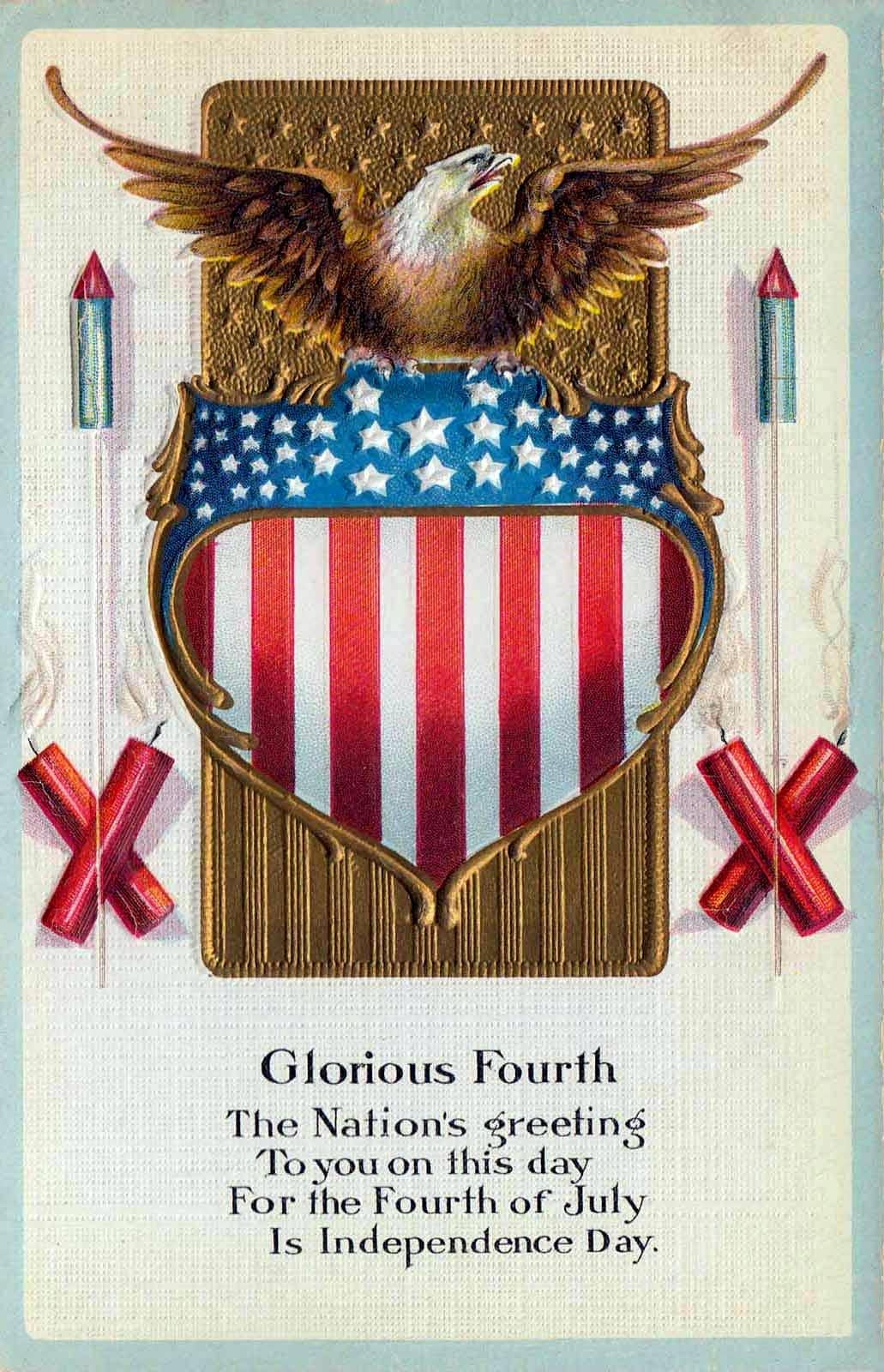 Vintage postcards for the 4th of July to see & share - Click Americana