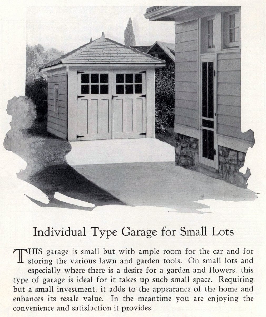 20+ home garage additions from the twenties - Click Americana