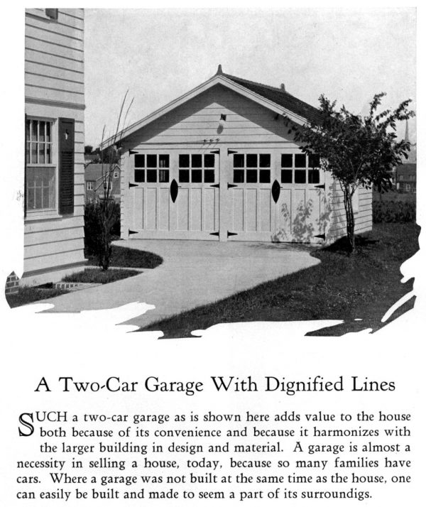 20+ home garage additions from the twenties - Click Americana