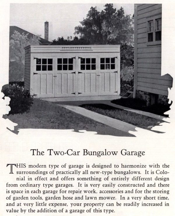 20+ home garage additions from the twenties - Click Americana