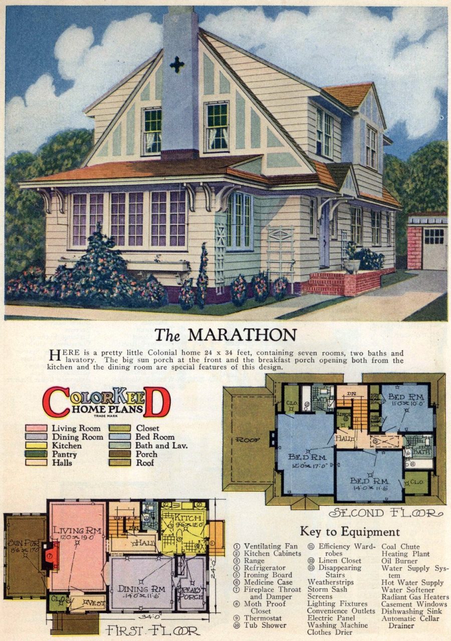 1920s house styles: 7 popular designs that shaped vintage suburban life ...