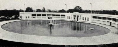 Huge old outdoor public swimming pools like these made summertime cool ...