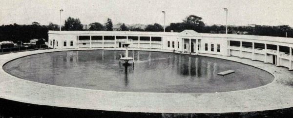 Huge old outdoor public swimming pools like these made summertime cool ...