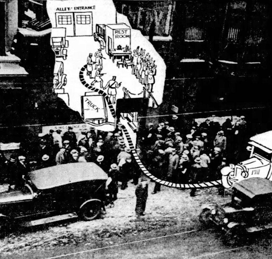 Chicago gang kills 7: Al Capone & the Saint Valentine's Day Massacre ...