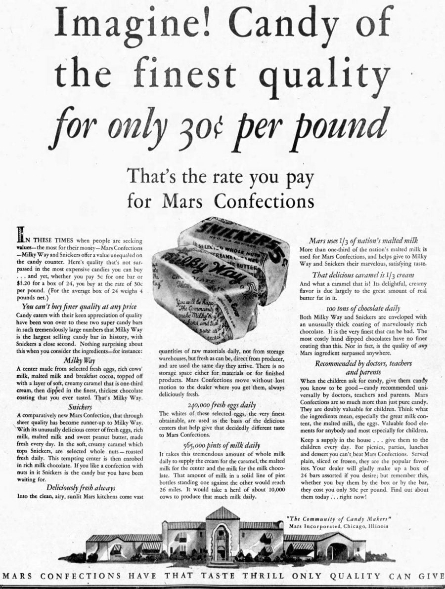 Old-fashioned candy: See dozens of irresistible sweets from the 1940s ...