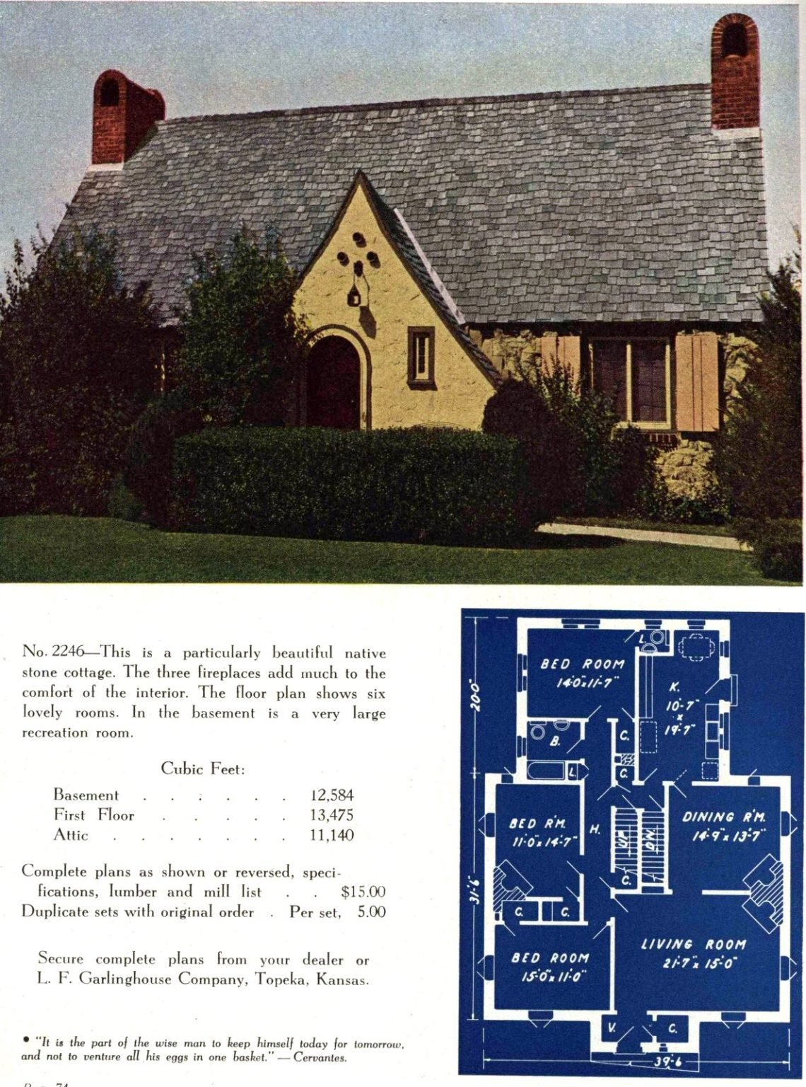 These popular 1930s home styles & floor plans had classic and enduring ...