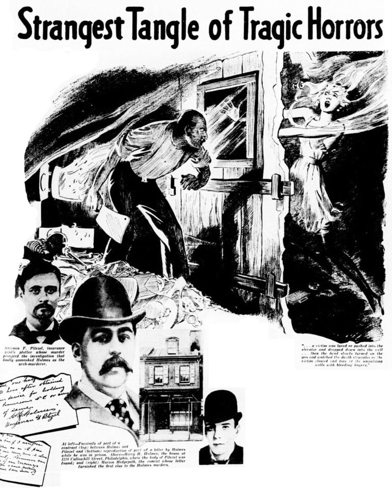 Mass murderer Dr H H Holmes: The story of the Chicago Murder Castle ...