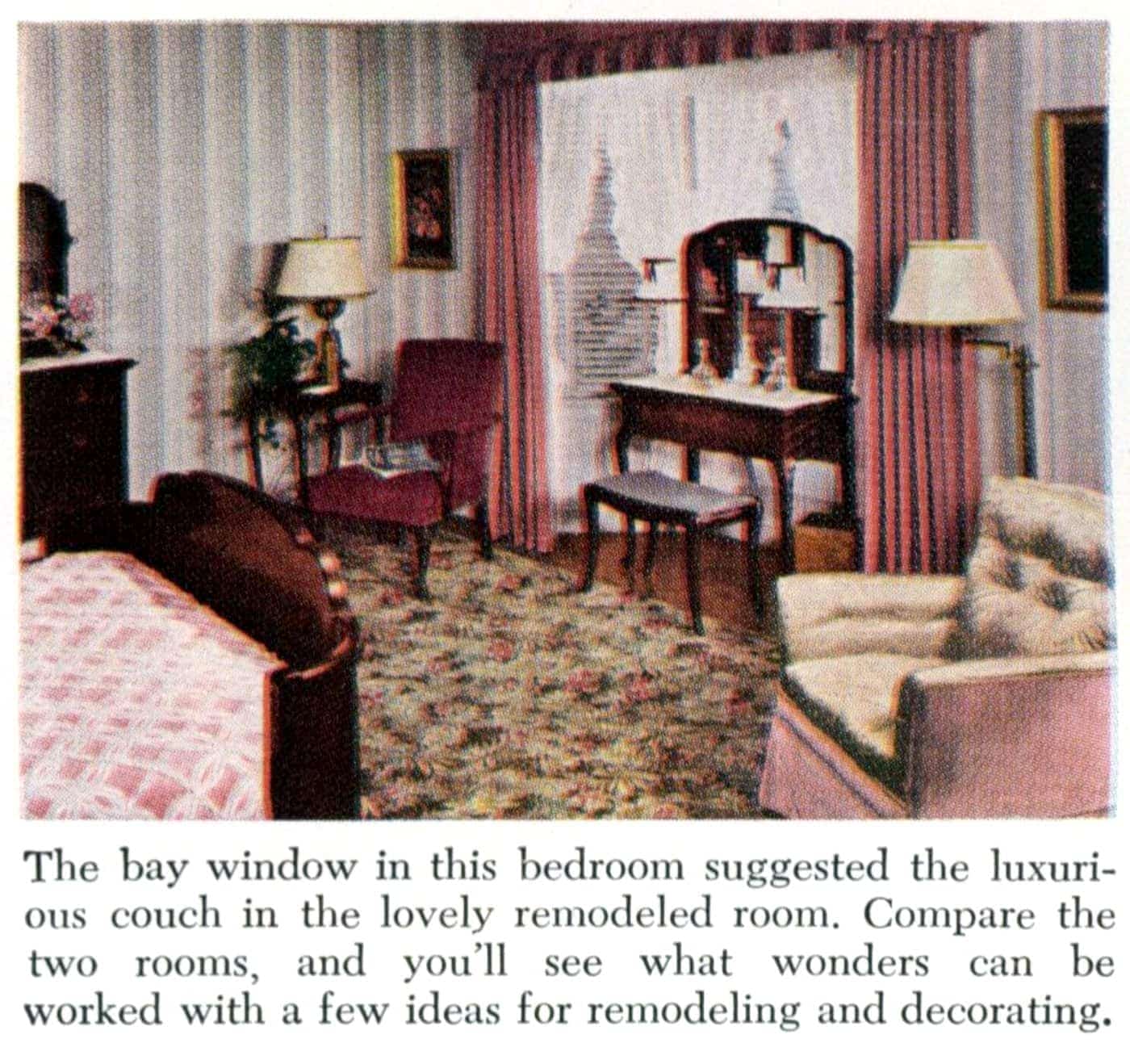 Glam 1940s interior design: 5 before & after bedroom makeovers, plus 5 ...