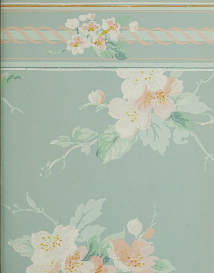 Vintage 1940s wallpaper: 150 real samples of popular old patterns ...