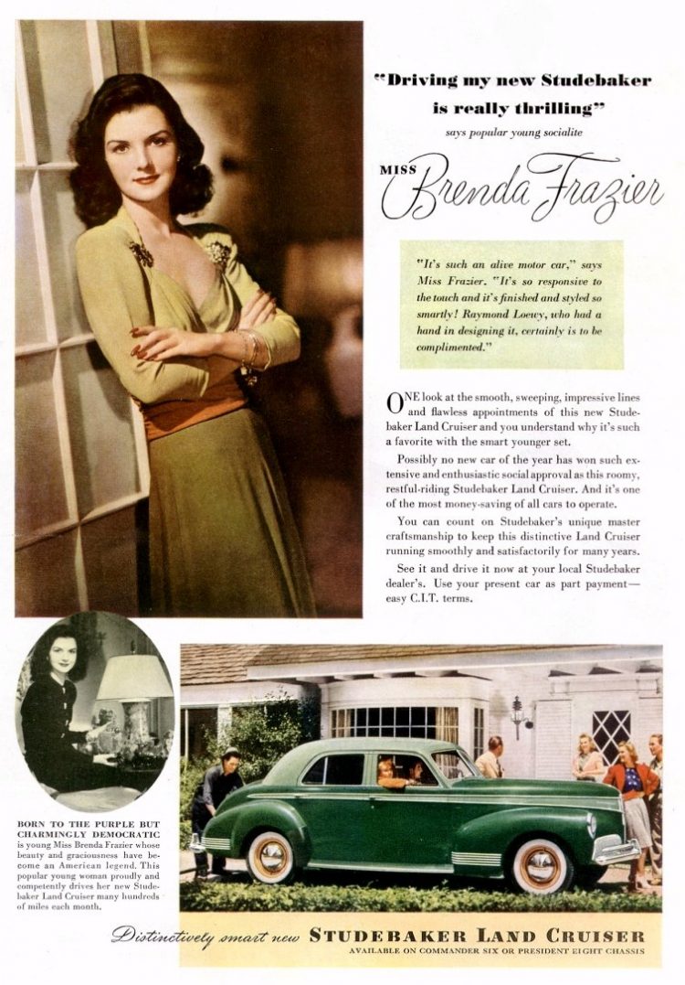 1940s Studebaker cars: Classic convertibles, sedans & Land Cruisers ...