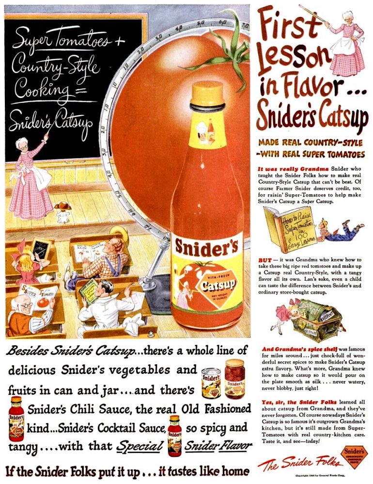 The history of catsup, plus check out these vintage catsup/ketchup ...