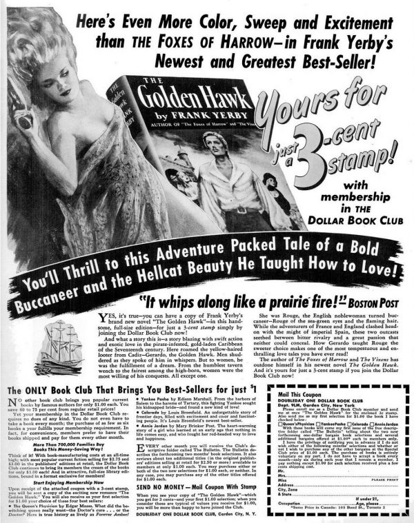 Vintage book clubs delivered romance, fiction, fantasy & more to ...