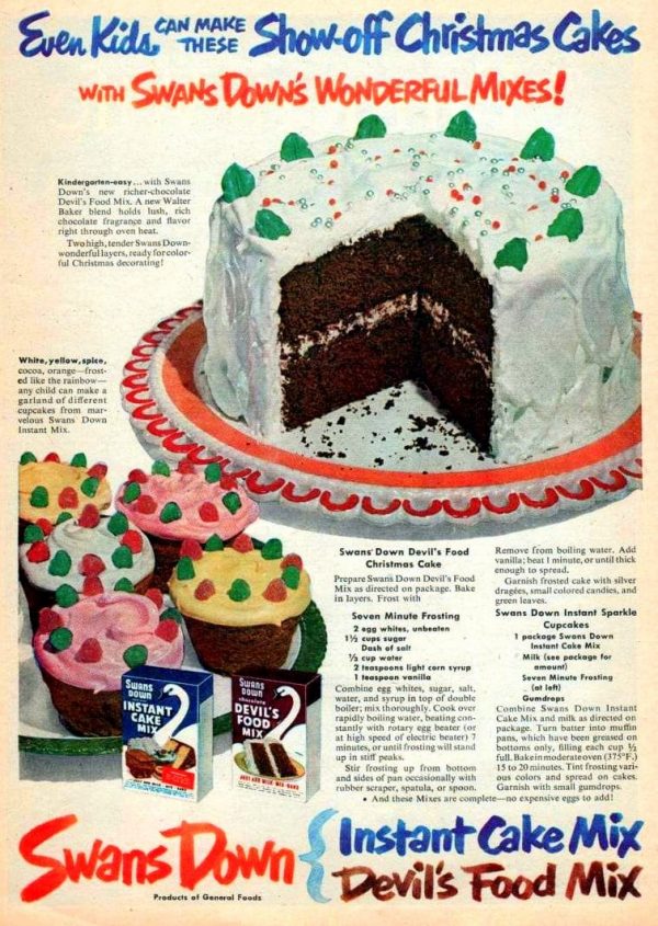 10 pretty vintage Christmas cake recipes - with holiday flavors like ...