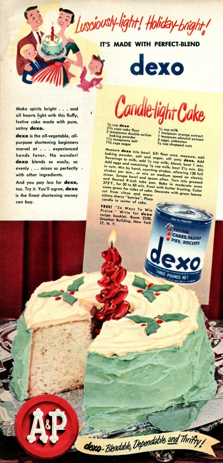 10 pretty vintage Christmas cake recipes - with holiday flavors like ...