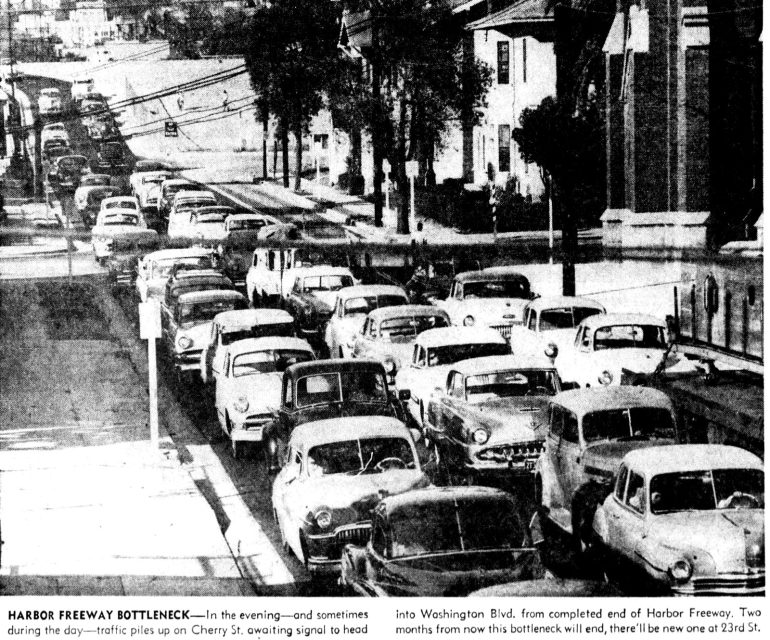 See what California rush hour traffic was like in the 1950s - Click ...