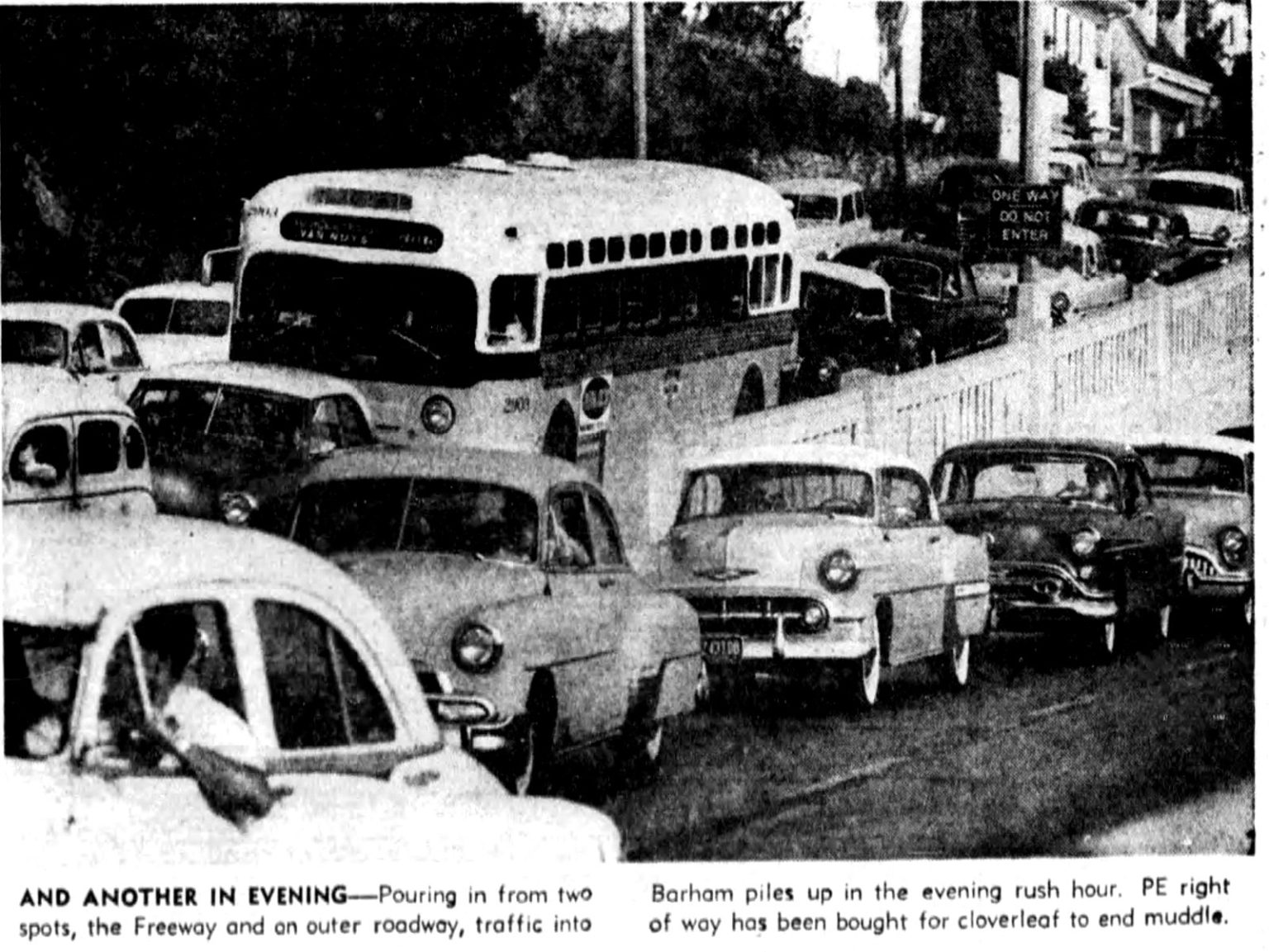 See what California rush hour traffic was like in the 1950s - Click ...