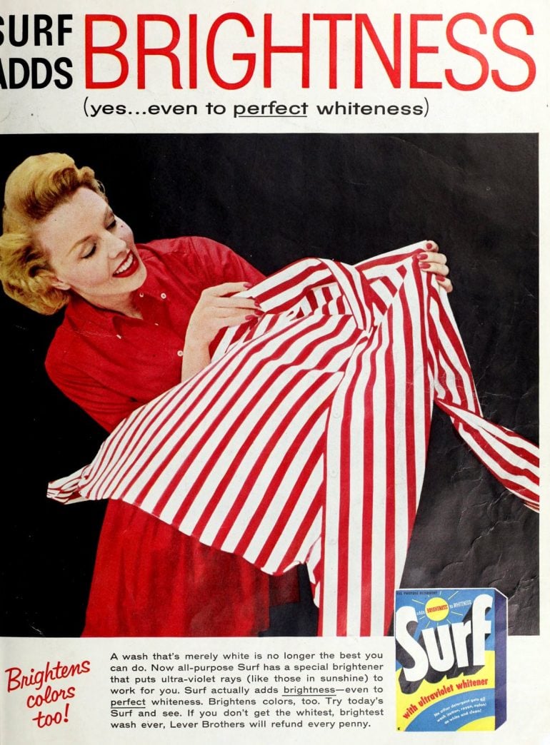 30 old laundry detergent brands & ads, plus bleach, fabric softeners ...