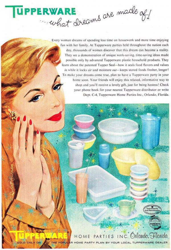 The surprising history of Tupperware parties, Tupperware ladies & how they successfully sold ...