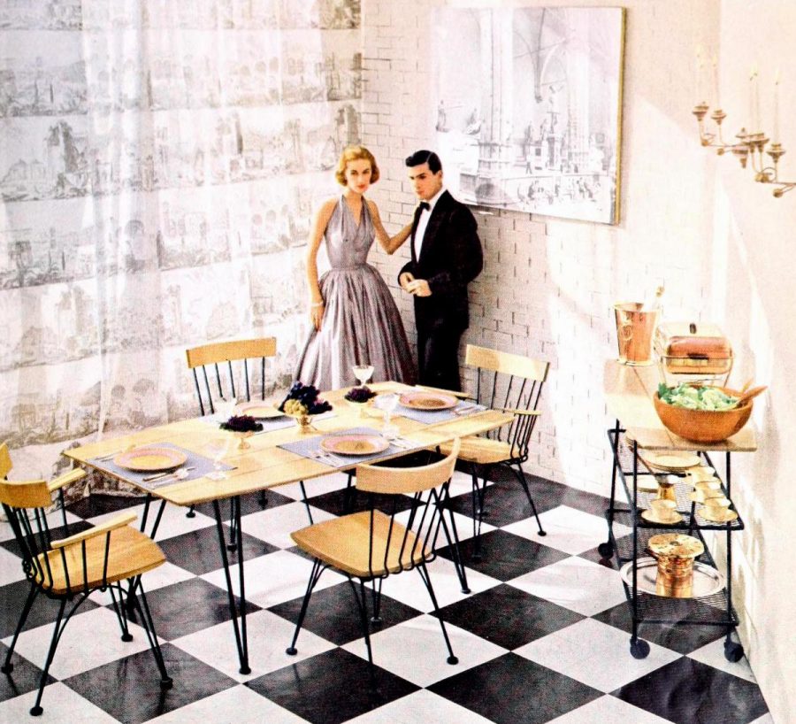 50+ bold & colorful vintage 1950s home decor ideas, plus see authentic ...