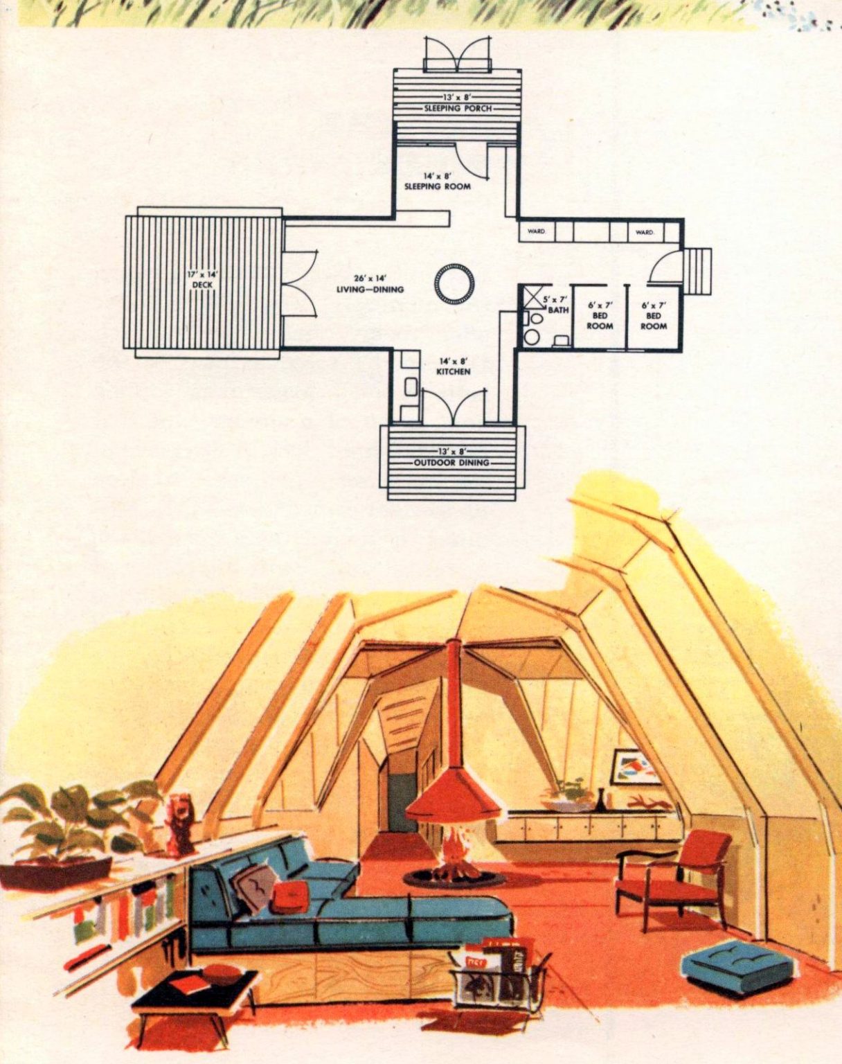 These 1950s cabins were perfect for mid-century vacation getaways ...