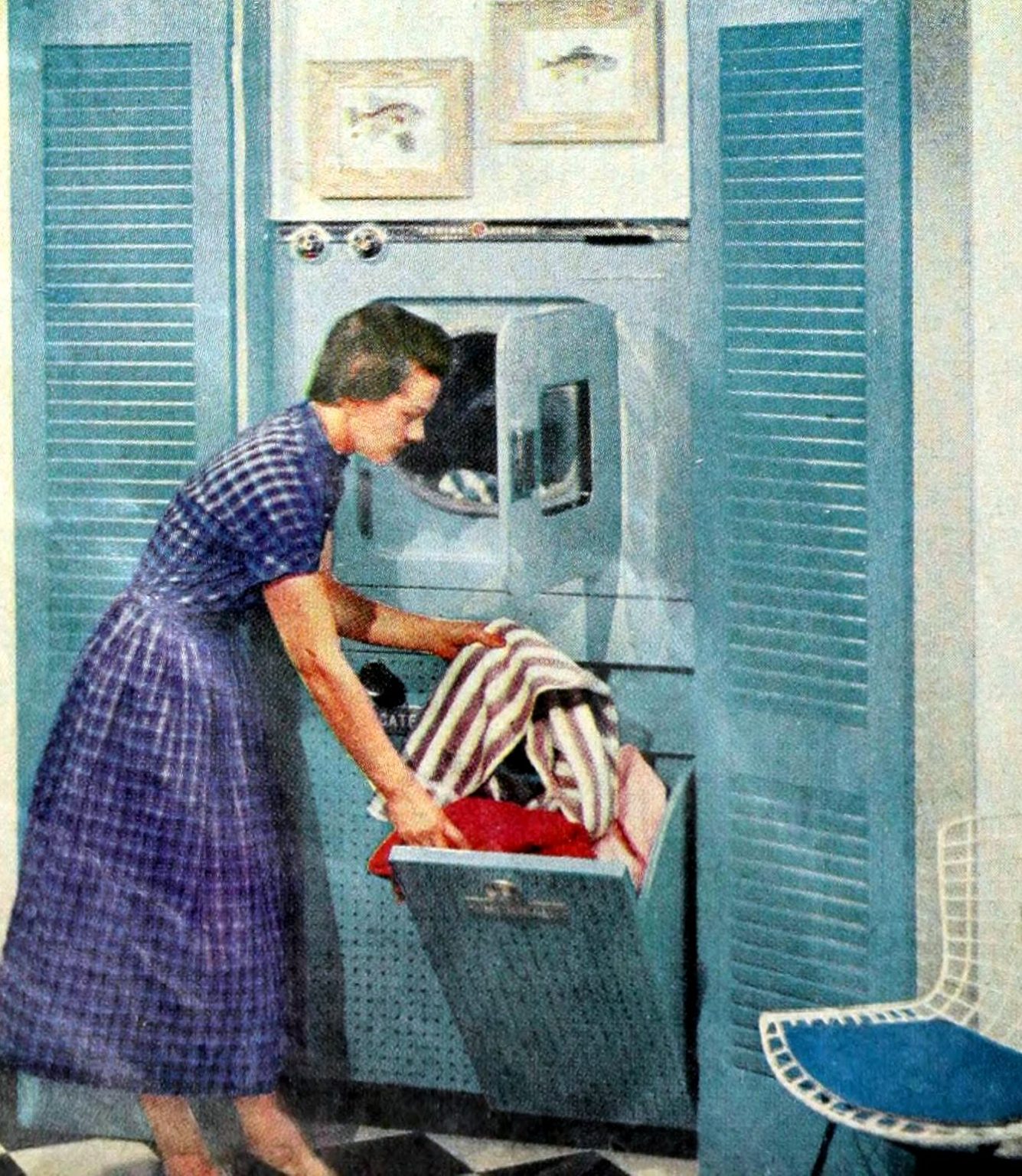 These 20 retro laundry rooms had style - Click Americana
