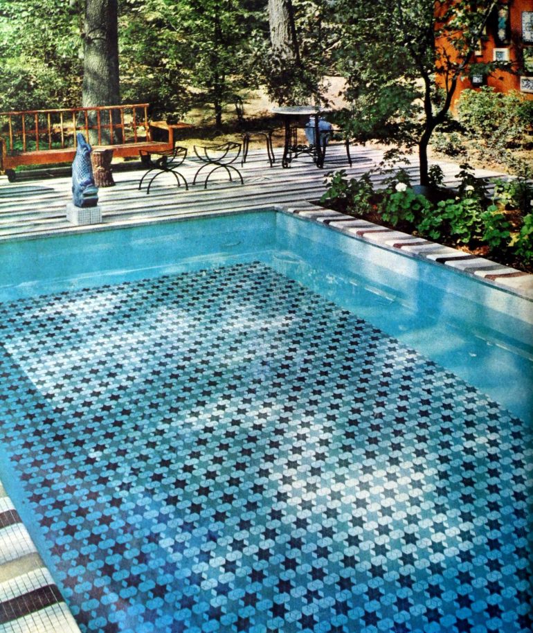 60 beautiful vintage in-ground swimming pool designs - Click Americana