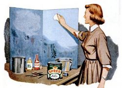 The perfect '50s housewife & her everyday cleaning life - Click Americana