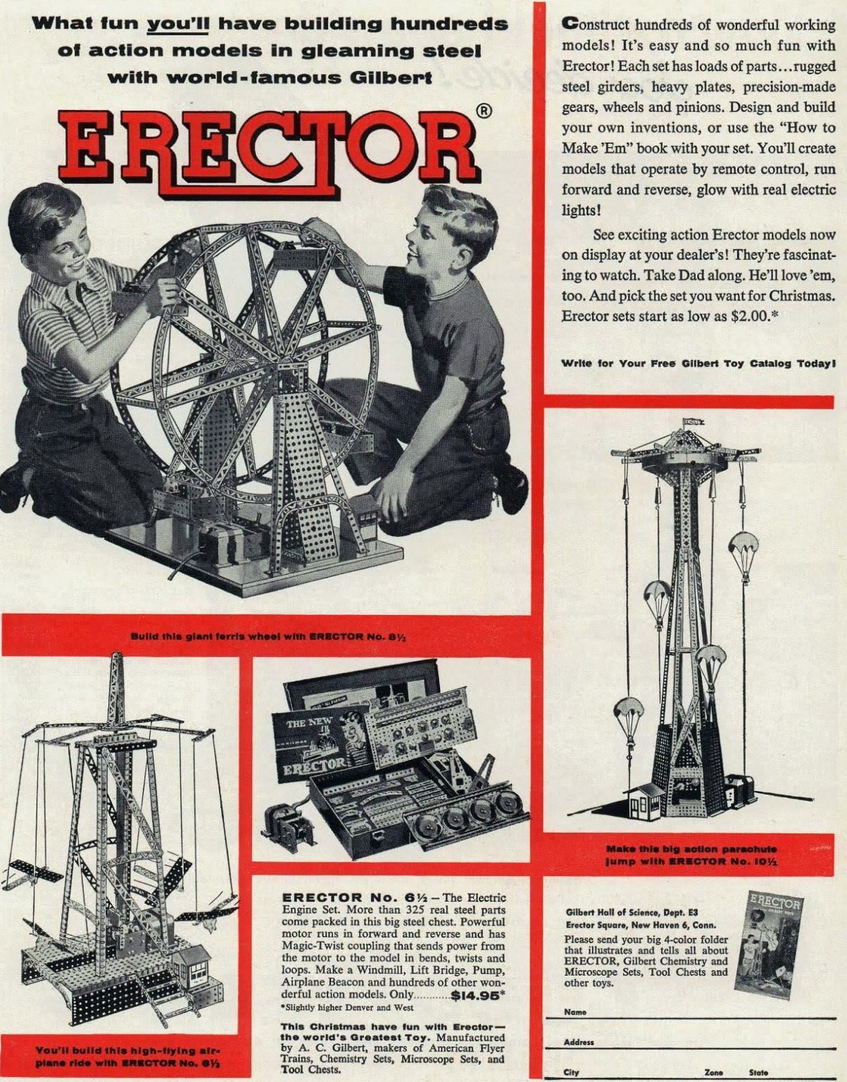 Erector Sets were the ultimate hands-on toy: See how they built more ...
