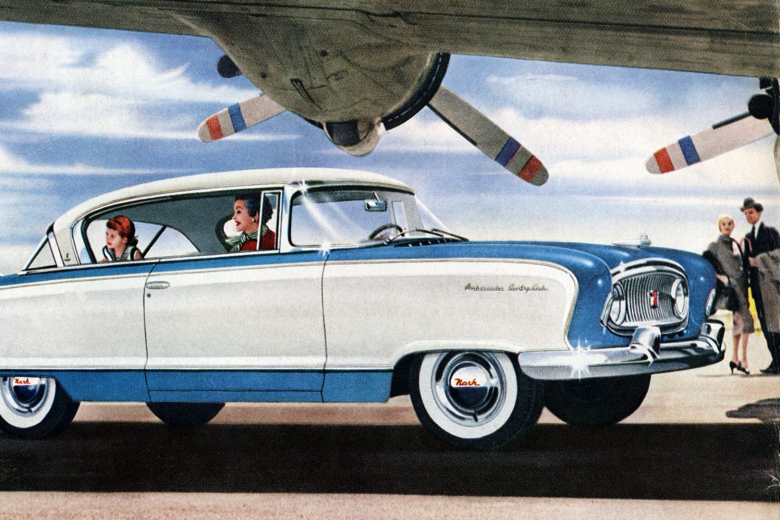 Classic Nash cars from the '50s: Airflyte, Ambassador, Metropolitan ...