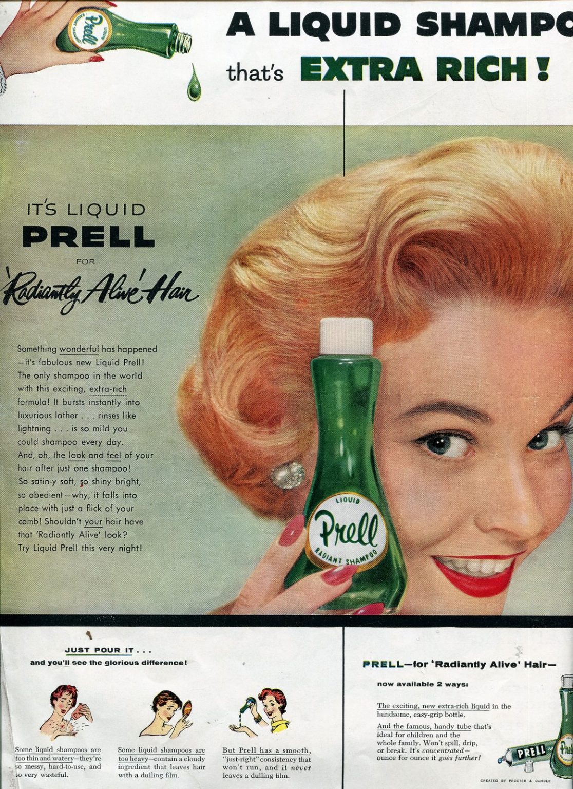 Prell shampoo: The bold, bright & bouncy history of America’s favorite ...