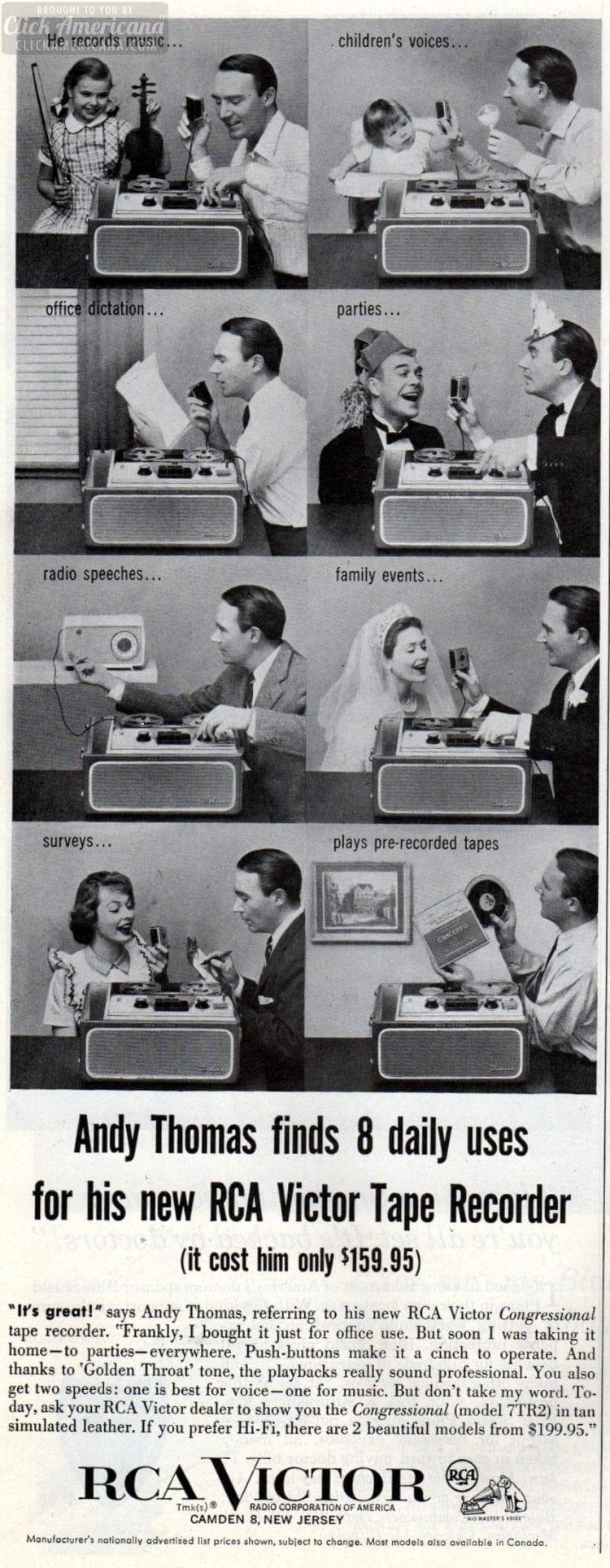Remember vintage reel-to-reel tape recorders? - Click Americana