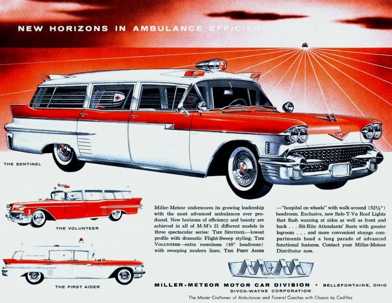 How vintage ambulances completely transformed during the 20th century ...
