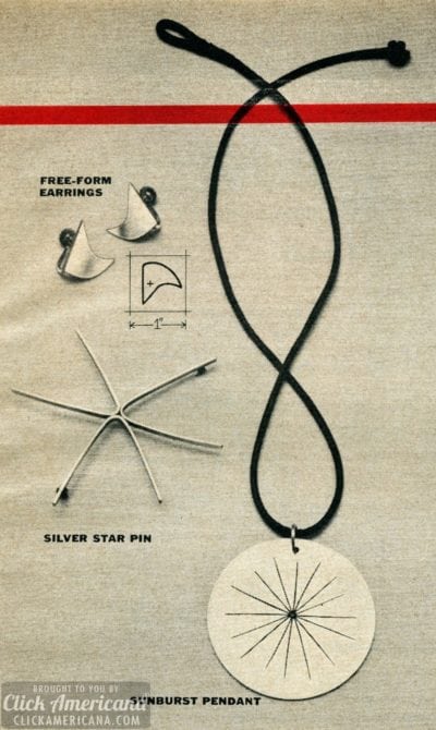 Real retro '50s style jewelry you can make - Click Americana