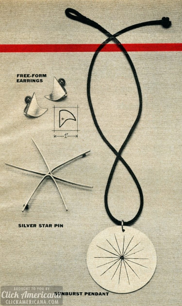 Real retro '50s style jewelry you can make - Click Americana