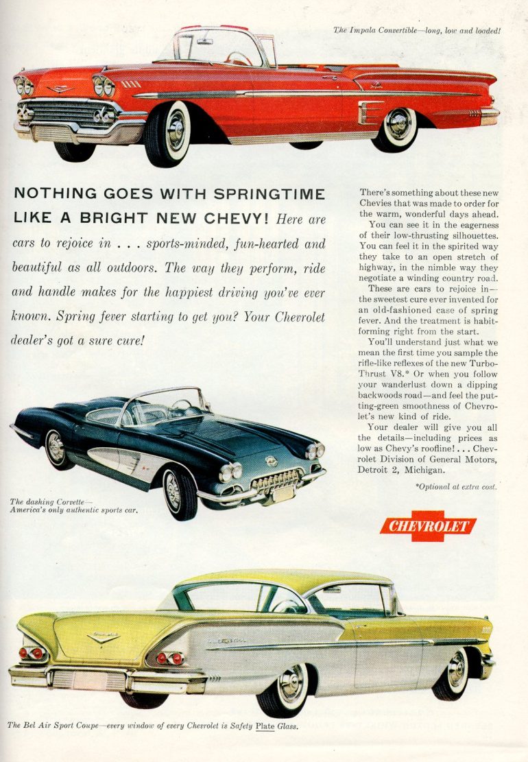 1958 Chevys: See 17 different classic Chevrolet car models & top ...