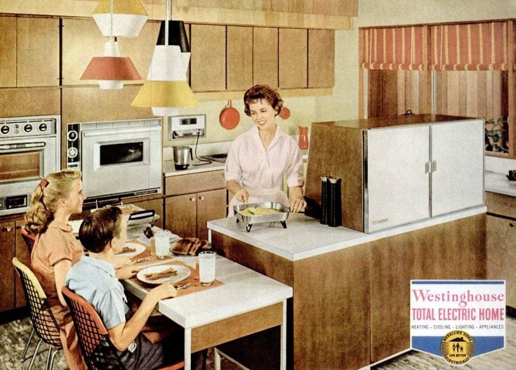Old-fashioned family kitchens: Charming design ideas from the 1950s ...