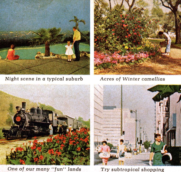1960s California & Los Angeles were exciting vacation destinations any ...