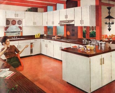 Six wonderful, workable kitchen designs from the 60s - Click Americana