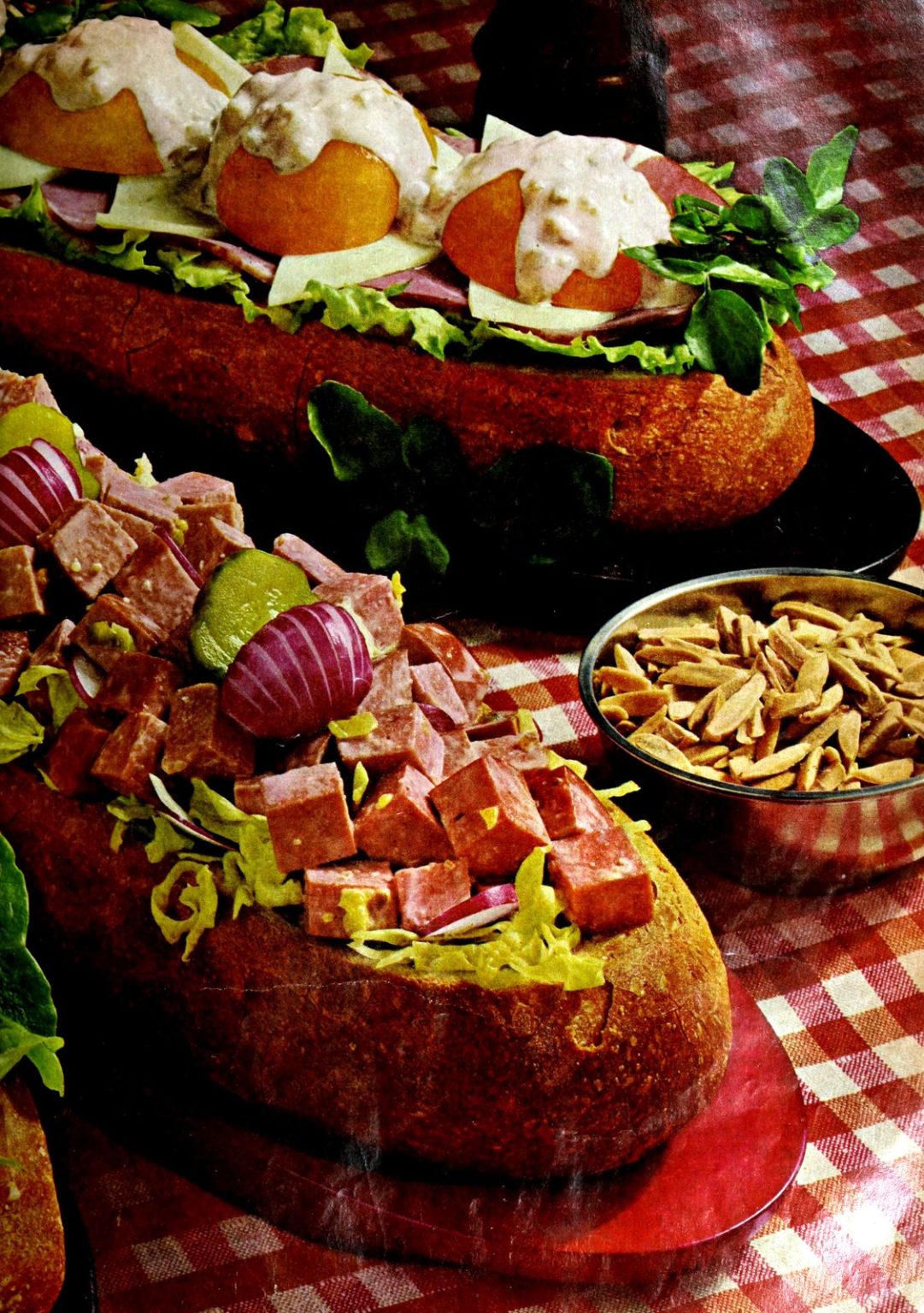 These delicious & clever retro party sandwiches are edible masterpieces ...